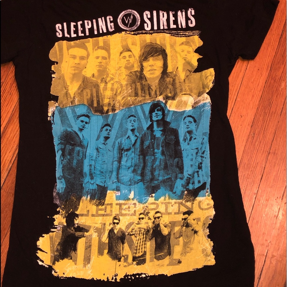 Sleeping Sirens Rock Band T-Shirt - Gem